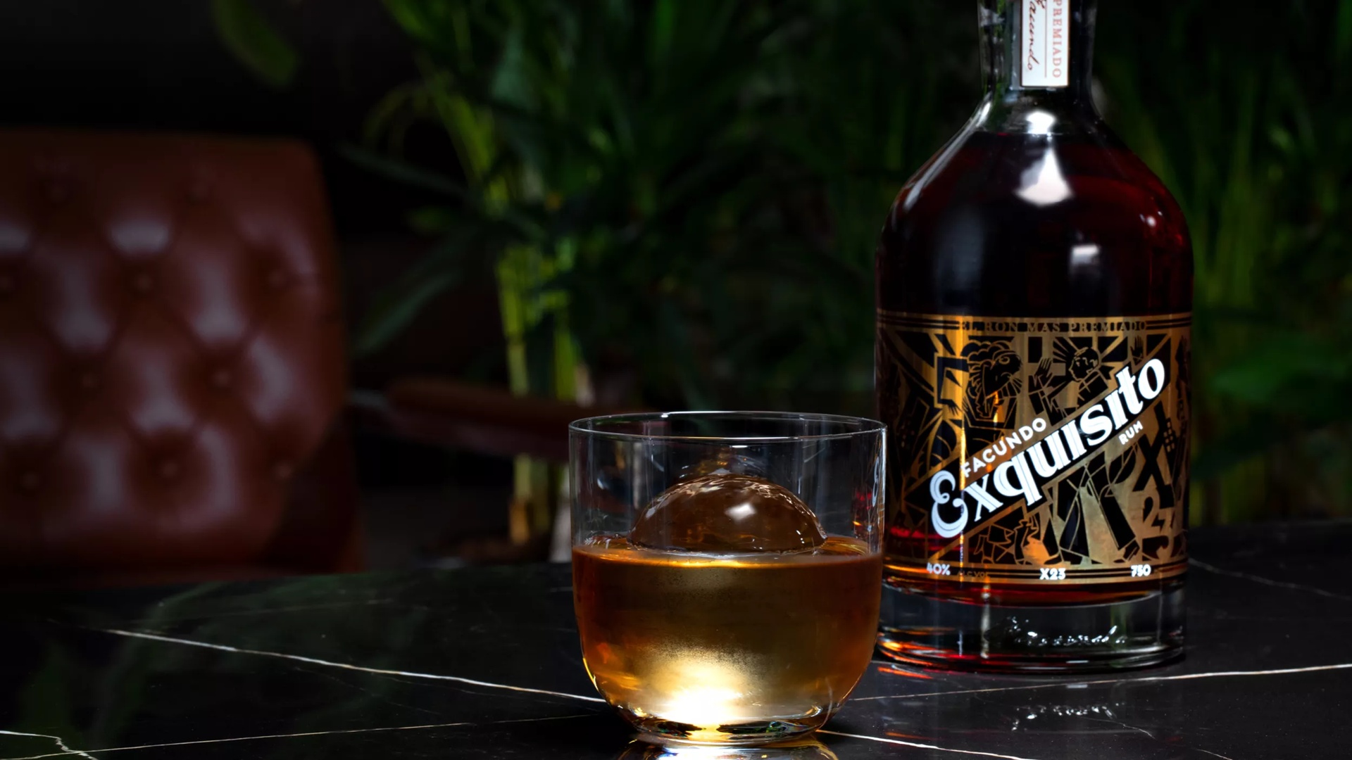 Try Facundo Exquisito Rum Neat or On Ice