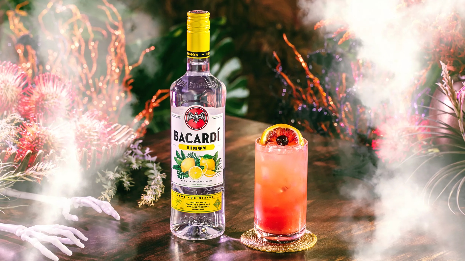 Blood Moon Cocktail Recipe | Spooky Halloween Cocktail | BACARDÍ US