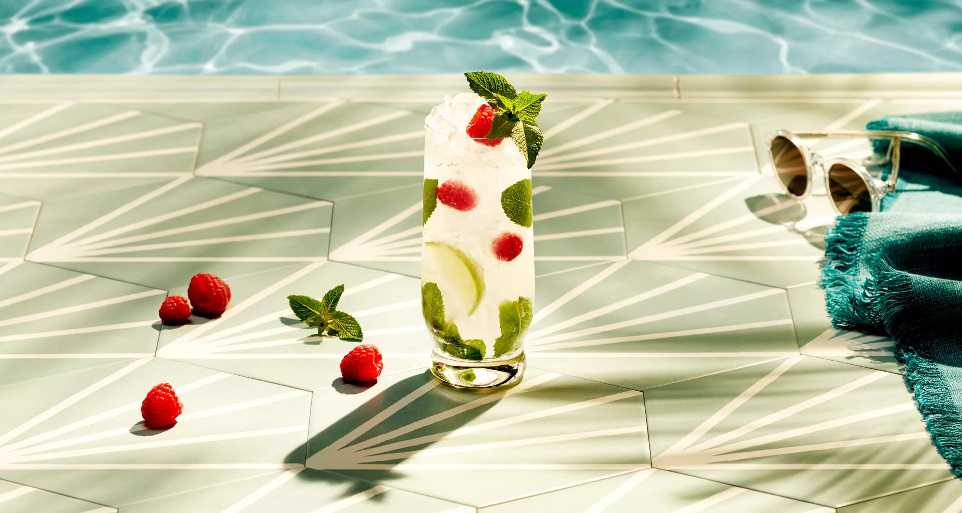 Raspberry Mojito Cocktail Recipe | How to make a Raspberry Mojito ...