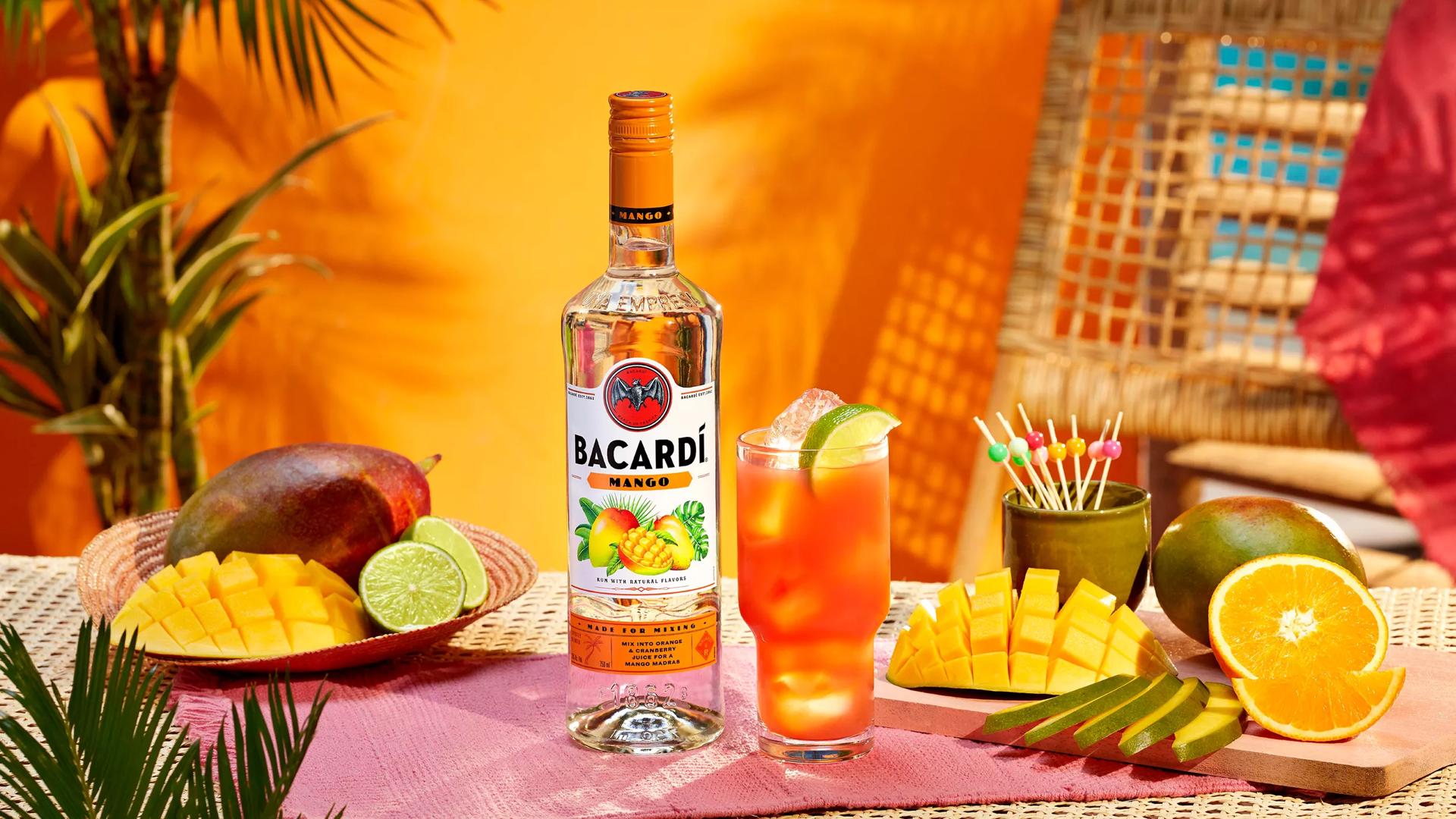 Mango Madras Cocktail Recipe | Mango Alcoholic Drinks | BACARDÍ US